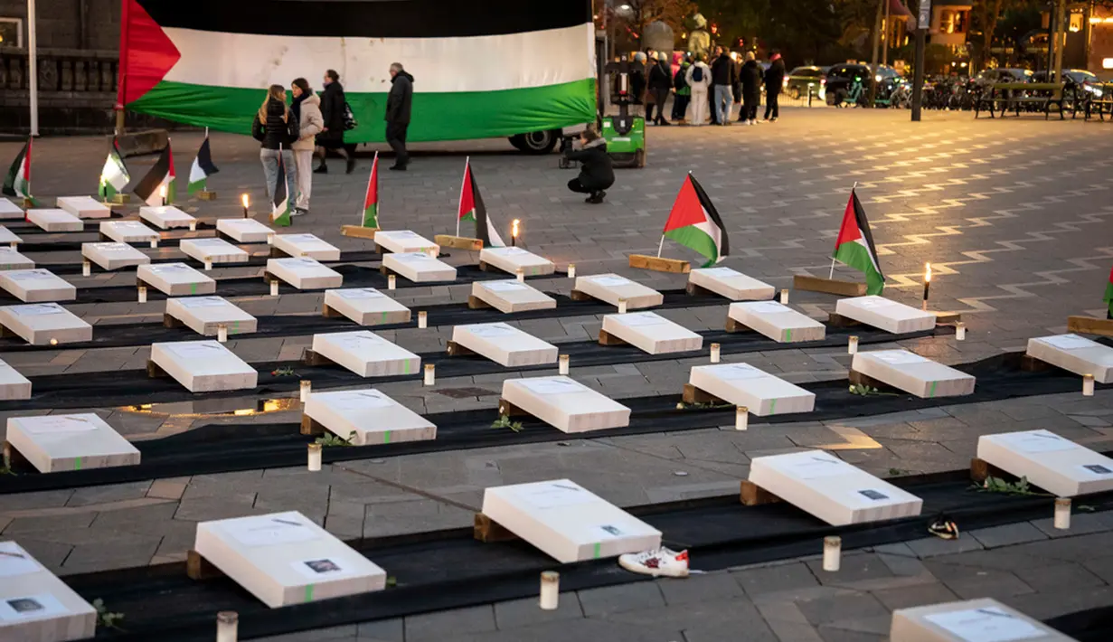 Aksi Simbolik untuk Mereka yang Menjadi Korban Konflik Hamas - Israel ...