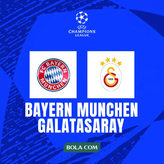 Prediksi Bayern Munchen Vs Galatasaray di Liga Champions: The Bavarians Bisa Bantu MU - Dunia ...