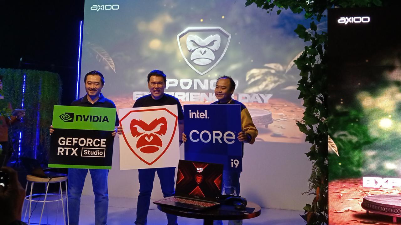 Axioo Pongo Studio, Laptop Gaming Lokal Pertama Bersertifikasi NVIDIA ...