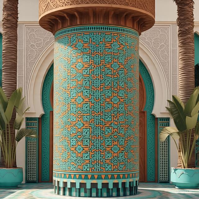 7 Model Tiang Teras Masjid Sederhana Tapi Mewah di 2025, Arsitekturnya ...