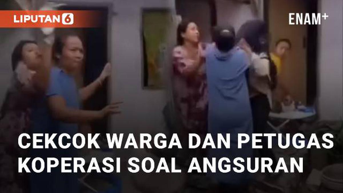 VIDEO: Viral Aksi Cekcok Warga Dengan Petugas Koperasi Perihal Angsuran ...
