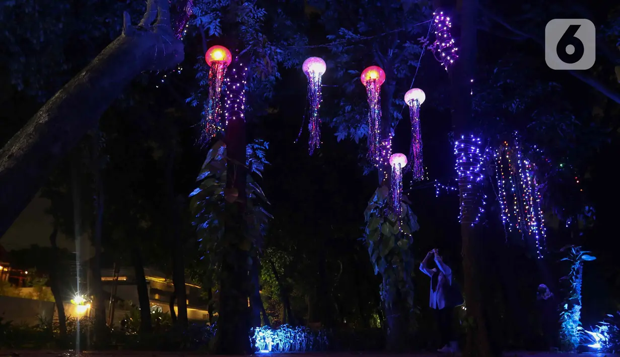 Jakarta Light Festival Sambut Perayaan Natal dan Tahun Baru 2023 - Foto ...