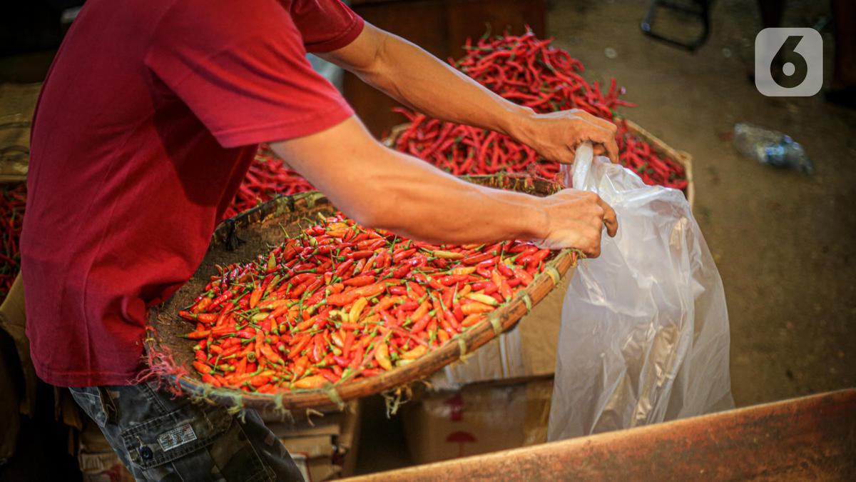 Harga Pangan Hari Ini: Cabai Rawit Merah Masih Mahal
