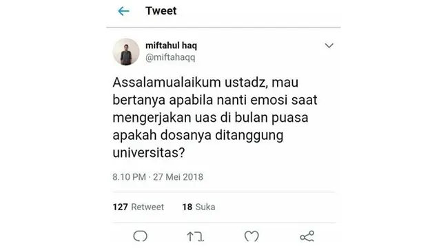 6 Pertanyaan Lucu di Media Sosial Ini Malah Bikin Emosi - Hot Liputan6.com