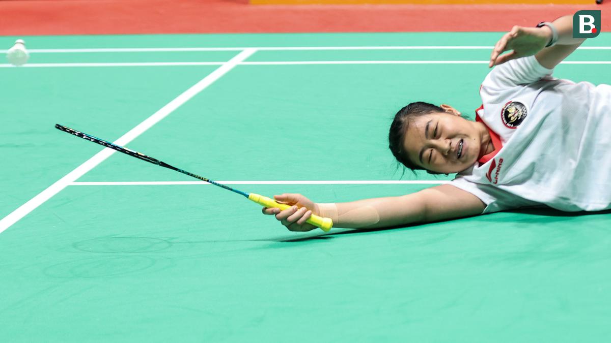 Foto Tim Bulu Tangkis Beregu Putri Indonesia Tumbang Di Tangan