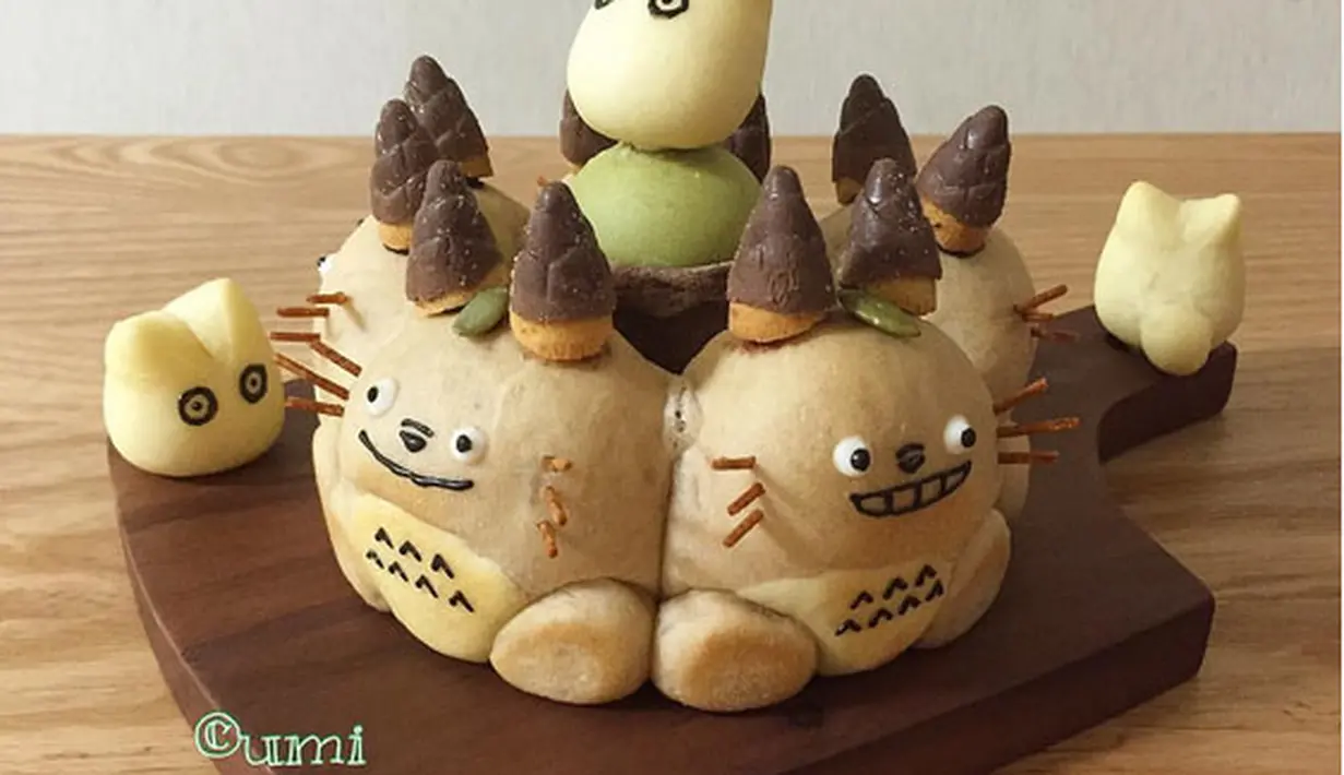 Karena Unik, Roti 3D Dengan Banyak Wajah Ini Jadi Favorit di Jepang