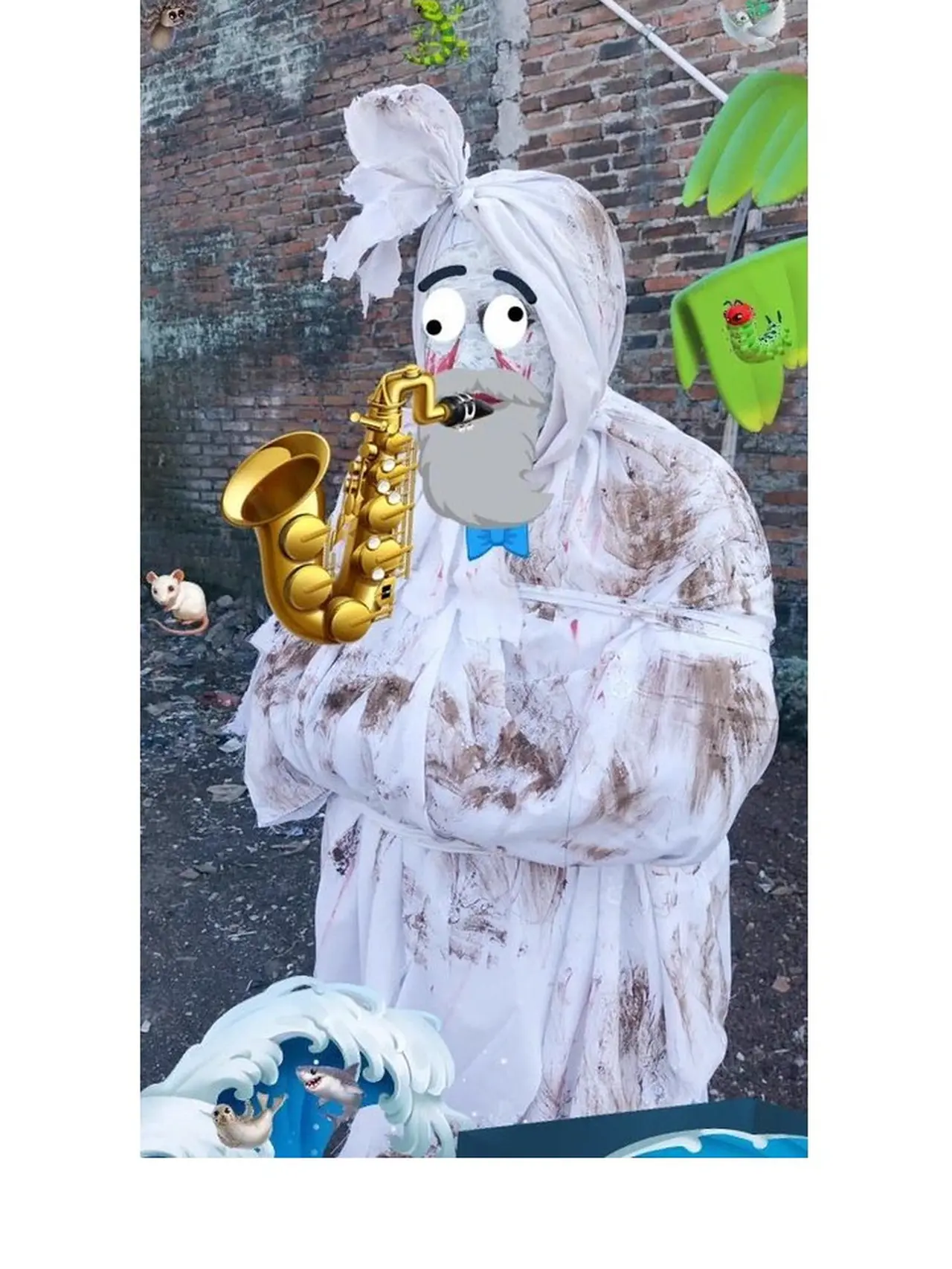 7 Editan Foto Netizen Lagi Cosplay Pocong Ini Bikin Geleng Kepala ...