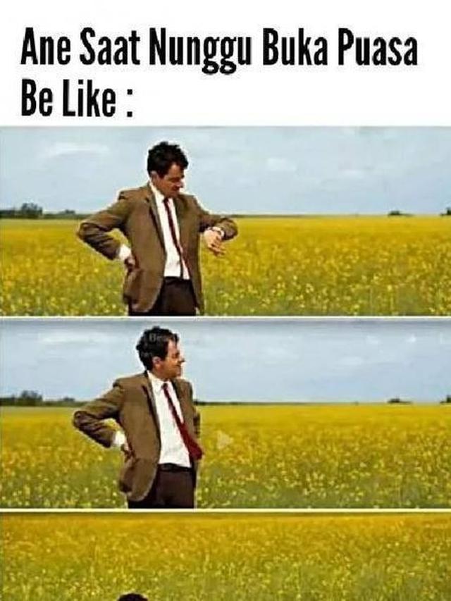 10 Meme Kocak Tunggu Buka Puasa Ini Bikin Ikut Mengangguk - Hot ...