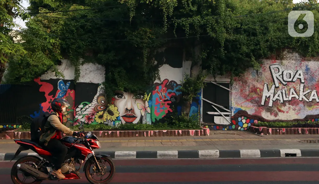 Kreativitas Seni Mural untuk Percantik Kota - Foto Liputan6.com
