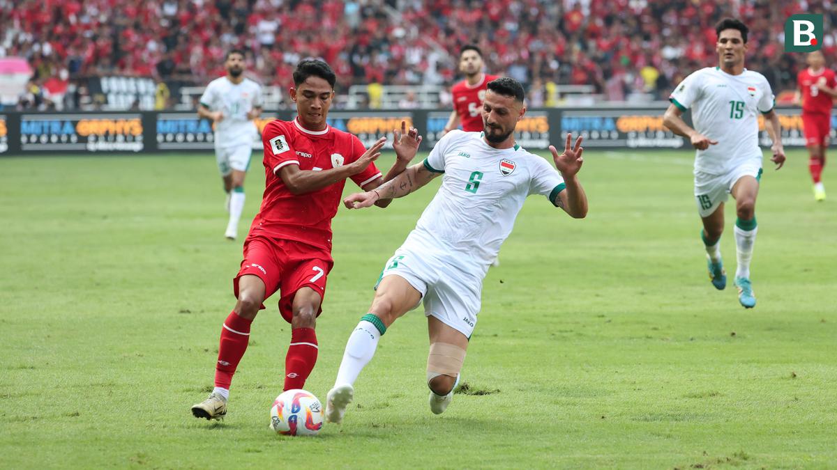 Hasil 45 Menit Pertama Timnas Indonesia Vs Irak: Peluang Terbuang ...