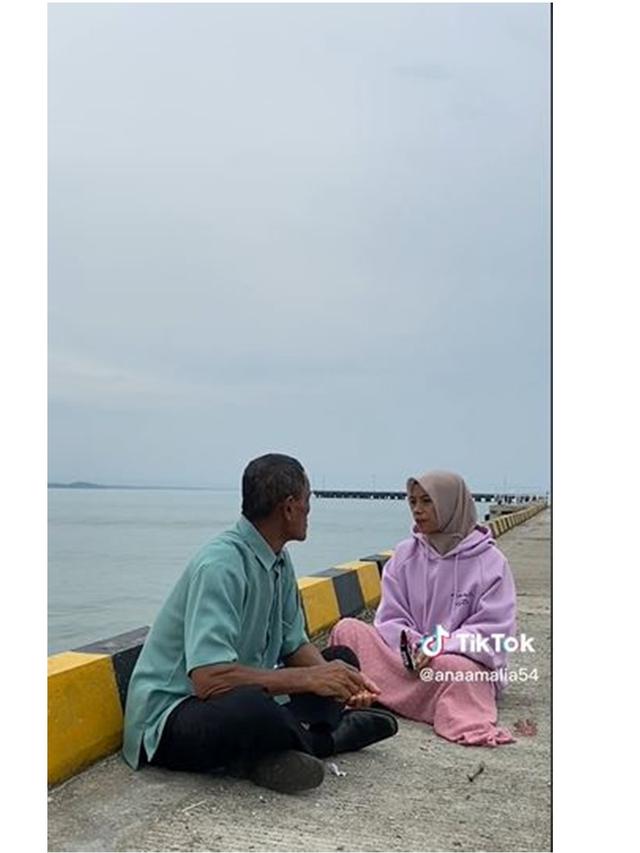 6 Potret Mesra Pasangan Viral Beda Usia 36 Tahun, Netizen Kira Bapaknya ...