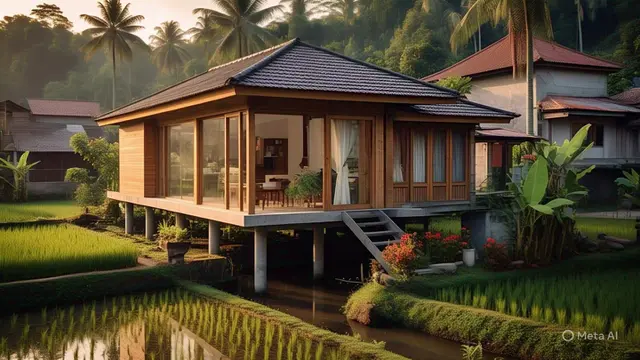 6 Desain Rumah Islami Semi Modern Bernuansa Hijau dan Asri, Ciptakan ...