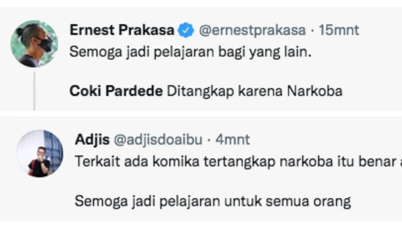 Coki Pardede Ditangkap Terkait Dugaan Narkoba, Ini 5 Faktanya - Hot Liputan6.com