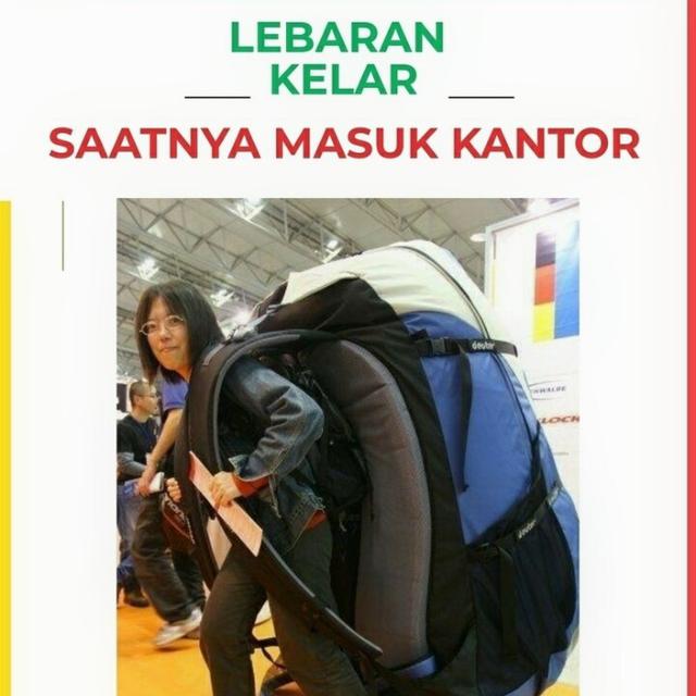 6 Meme Masih Kerja di Hari Libur Sebelum hingga Setelah Lebaran Idul ...