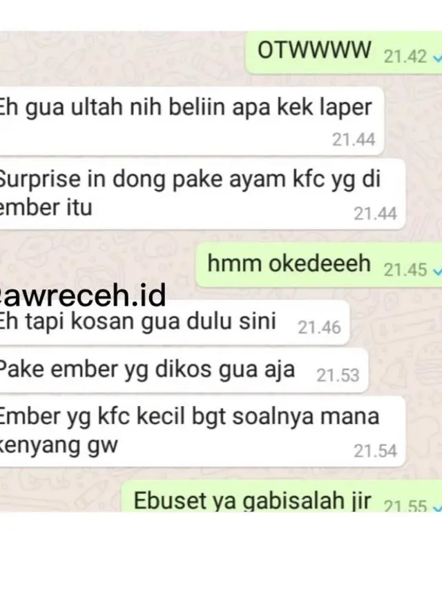 6 Chat Kasih Kado ke Pacar Ini Berakhir Nyesek, Malah Ngelunjak - Hot Liputan6.com