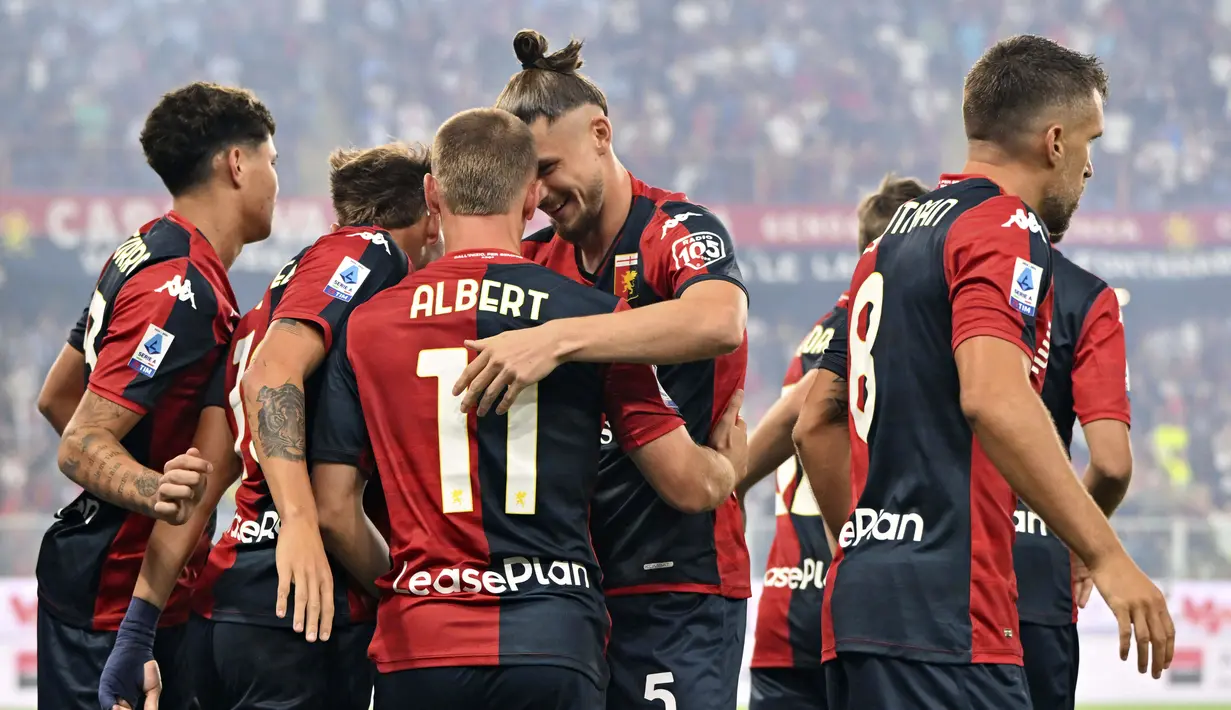 Hasil Liga Italia: AS Roma Tak Berdaya di Kandang Genoa - Foto Liputan6.com