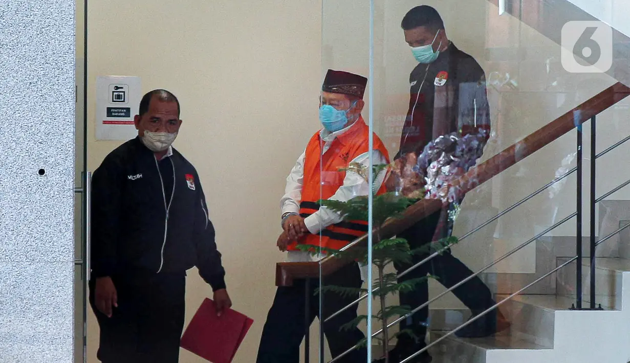 Mantan Bupati Sidoarjo Saiful Ilah Kembali Ditahan KPK - Foto Liputan6.com