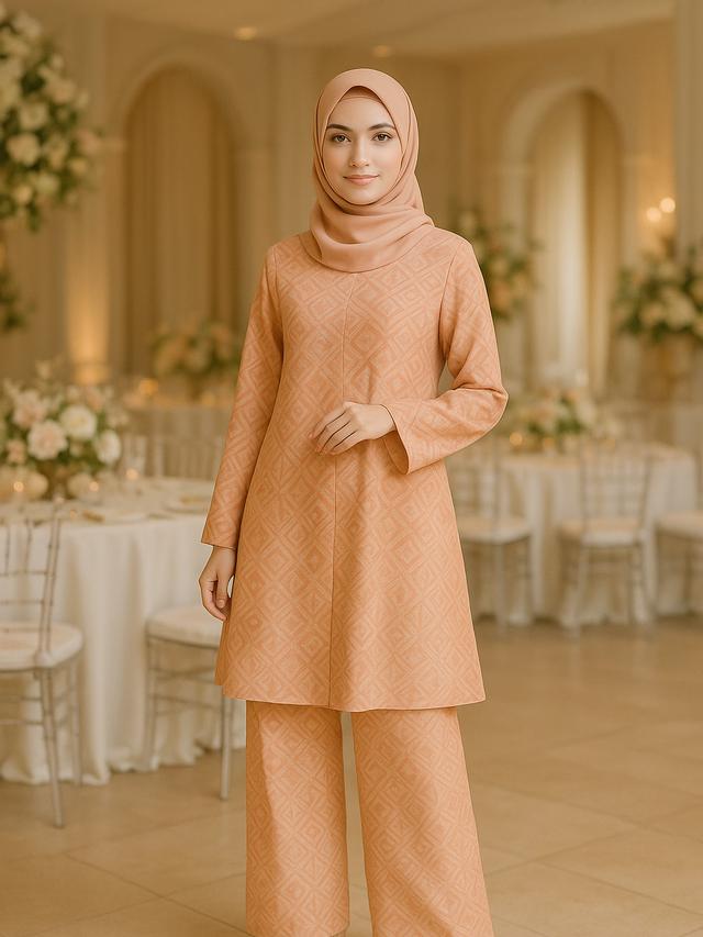 10 Model Batik Syar’i 2025 dengan Warna Pastel Favorit Hijabers, Tampil ...