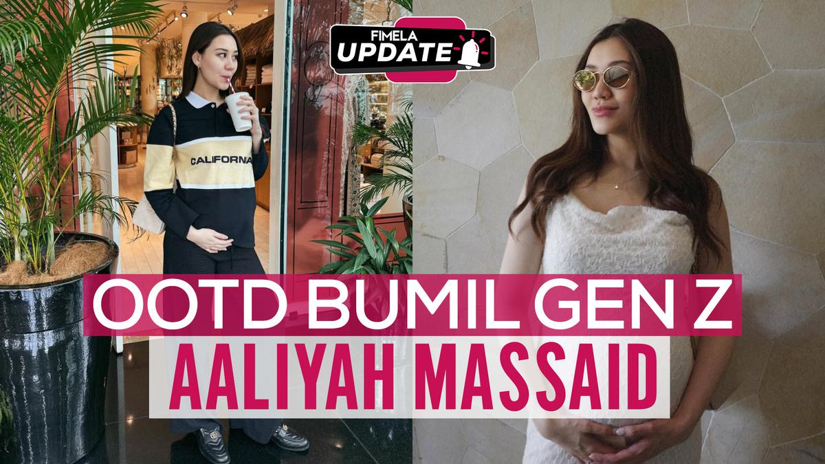 OOTD Bumil Gen Z Ala Aaliyah Massaid: Nyaman dan Stylish! - Entertainment Fimela.com