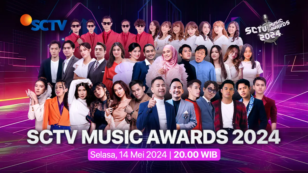 Saksikan Live SCTV Music Awards 2024 di Vidio, Berikut Jadwal Tayang ...