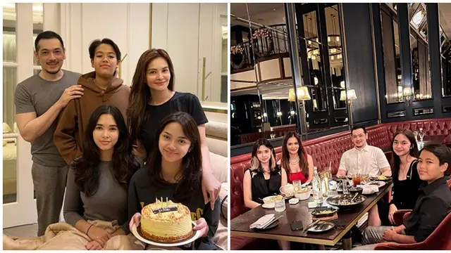 6 Potret Harmonis Cut Tari dan Richard Kevin ketika Rayakan Ultah Anggota Keluarga - Hot ...