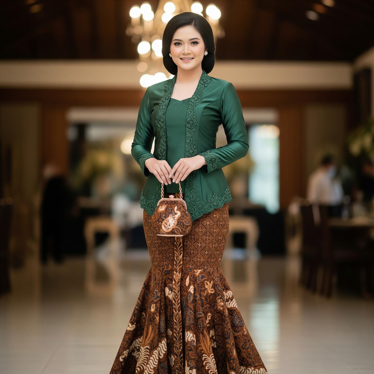 9 Model Baju Kebaya Dipadukan Rok Batik Tren 2026, Tradisi dalam Gaya ...