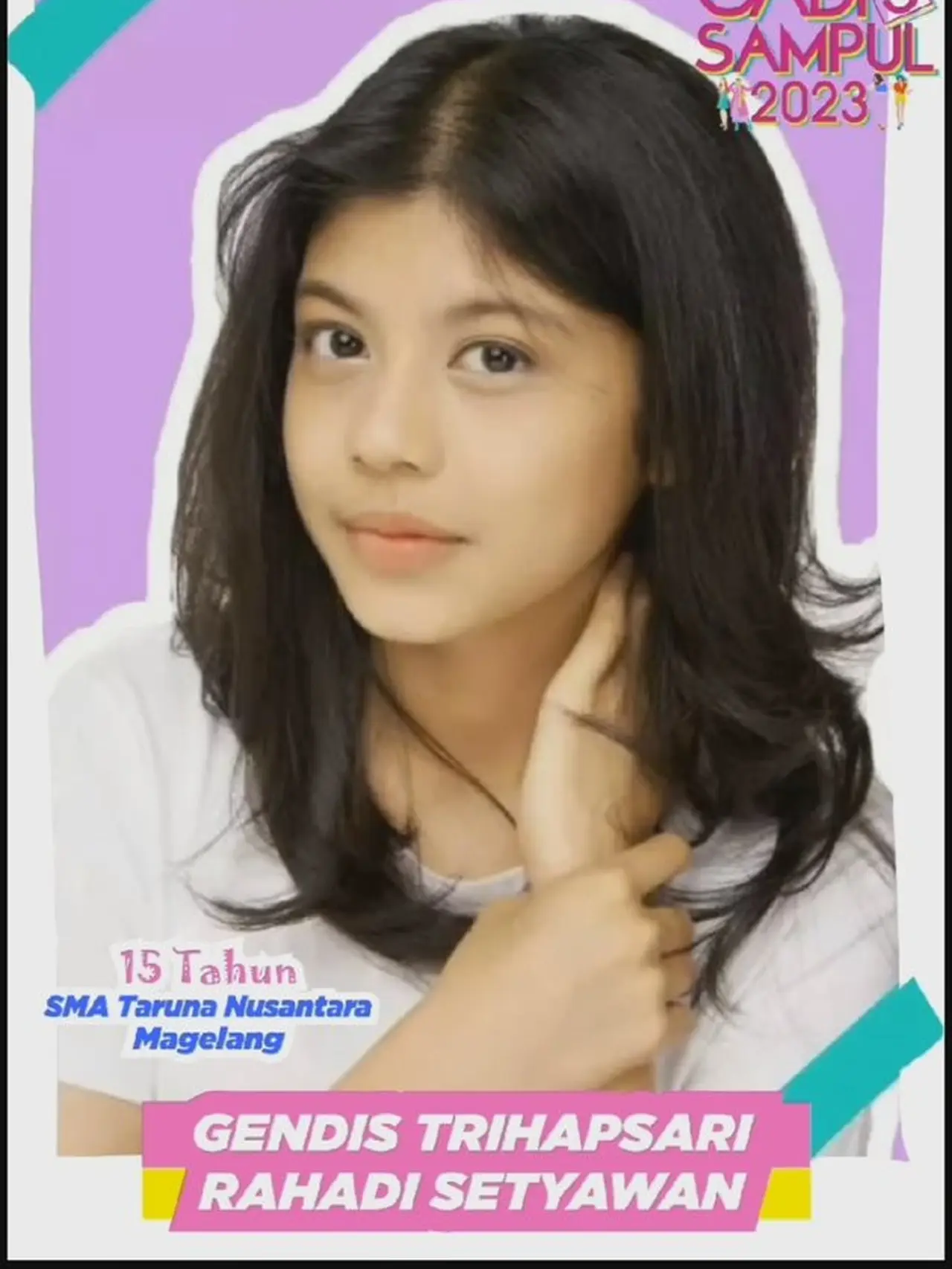 Jadi Finalis Gadis Sampul 2023, Ini 6 Potret Cantik Gendis Putri Arzetti Bilbina - Entertainment ...