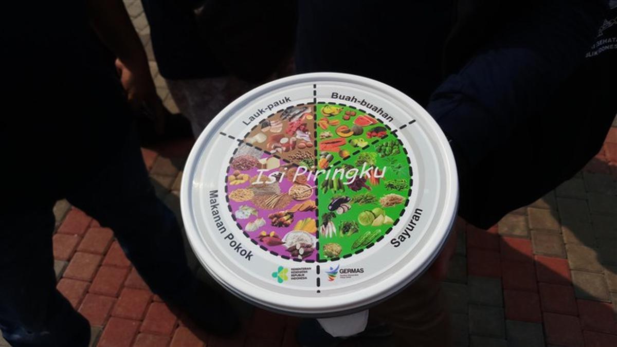 Kampanye Isi Piringku Kemenkes Rekomendasi Peneliti Dunia