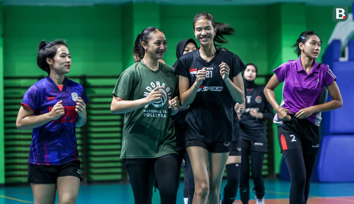 Foto: Yolla, Shella, hingga Hany Panaskan Mesin Jelang Laga Melawan Red ...