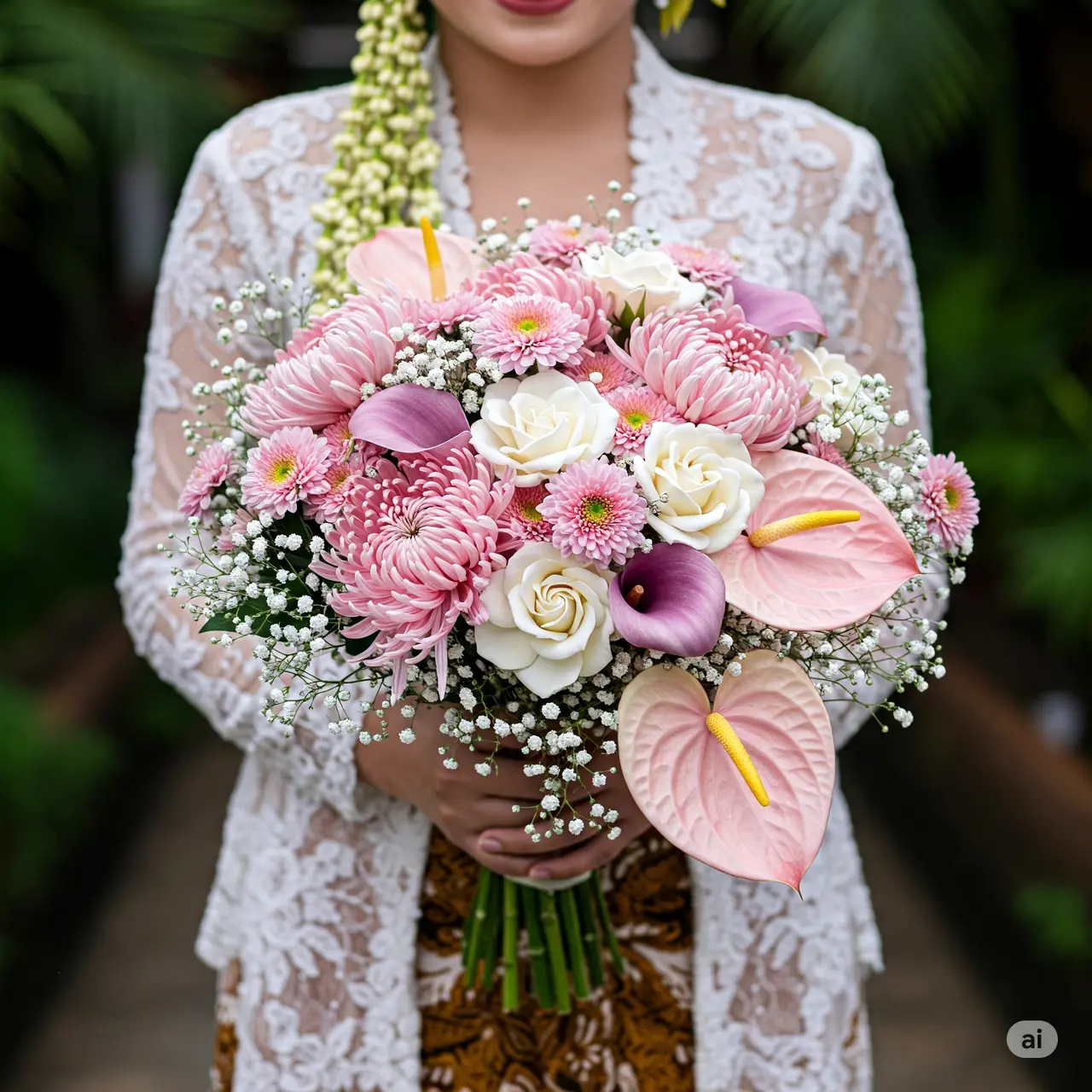10 Inspirasi Buket Bunga Pengantin Bernuansa Tropis, Segar dan Eksotis ...