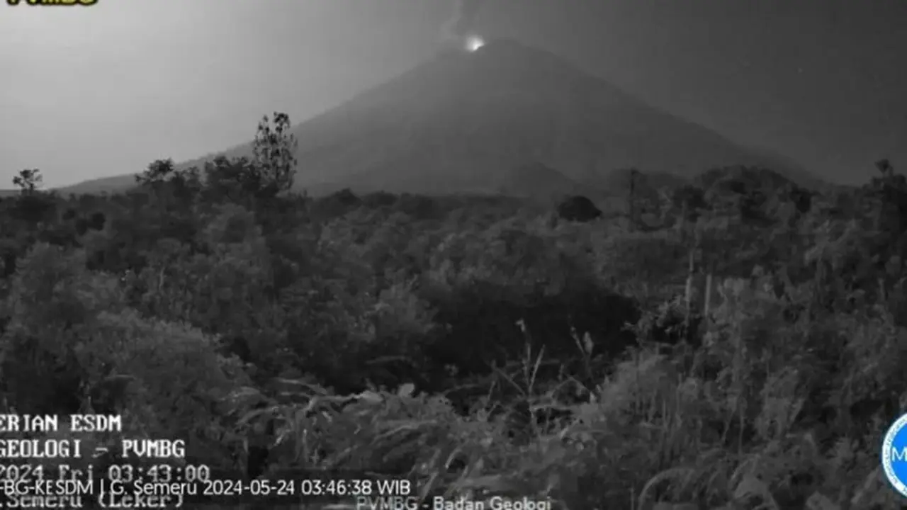 Terus-menerus Erupsi, Gunung Semeru Sudah Meletus 327 Kali Sejak 1 Januari hingga 27 Mei 2024 ...