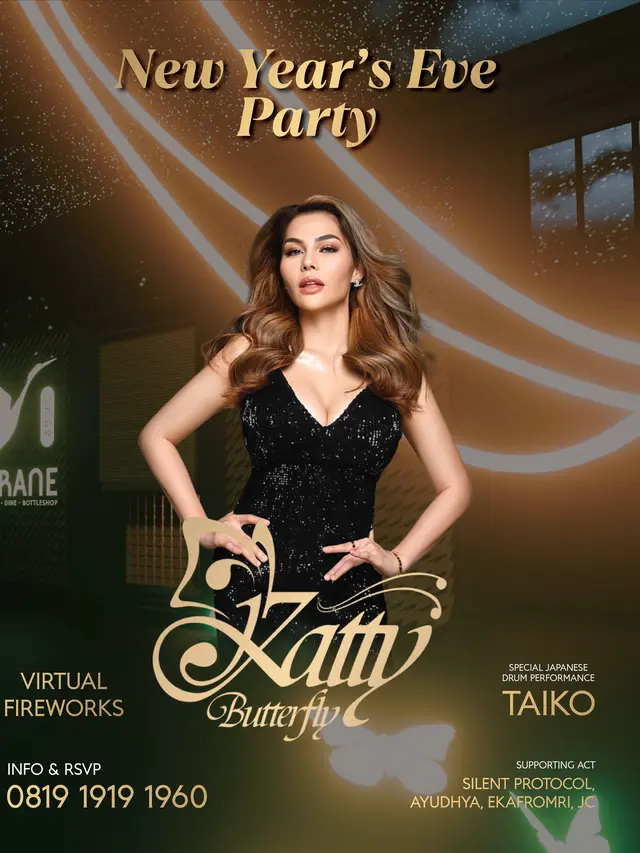DJ Katty Butterfly Meriahkan Pesta Tahun Baru di Crane Lounge, Janjikan ...