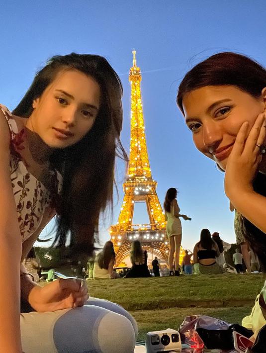 8 Gaya Beby Tsabina Bareng Bestie Casandra Lee Liburan Seminggu di ...