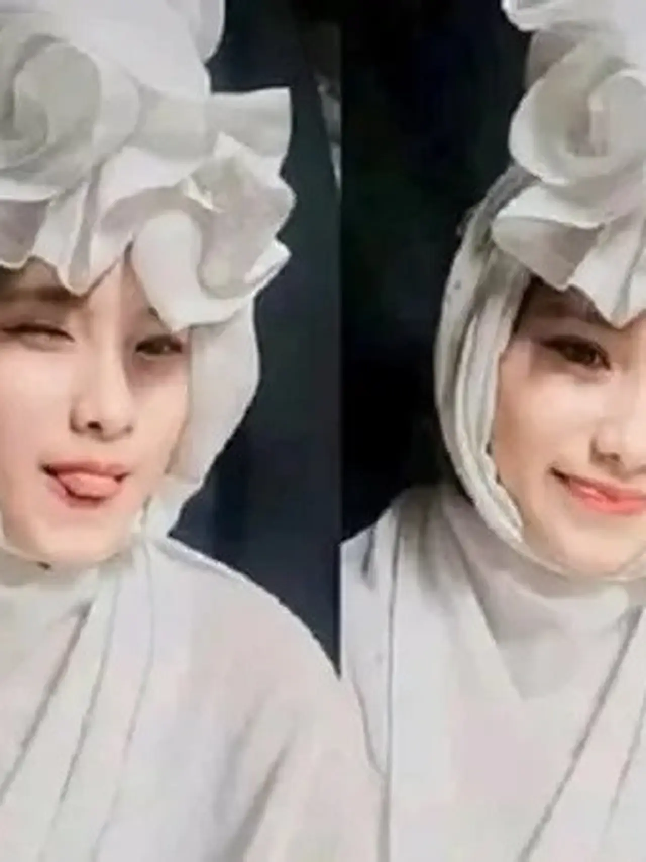 6 Outfit Absurd Warna Putih Ini Bikin Heran, Salah Satunya Berbahan Karung Beras - Hot Liputan6.com