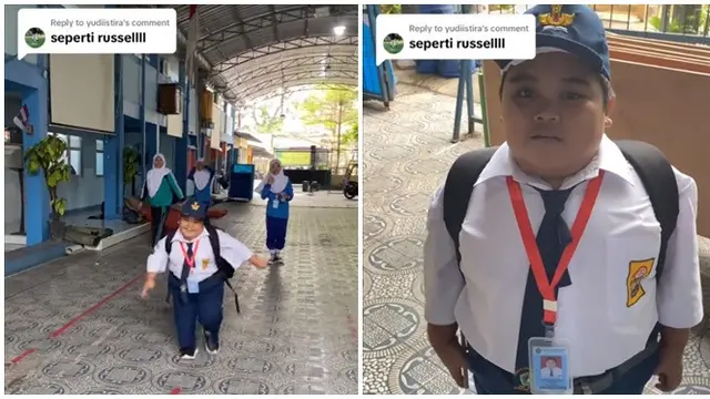 Viral Bocah Jadi Pemimpin Upacara Disebut Mirip Russell di Film Up, Bikin Gemas - Hot Liputan6.com