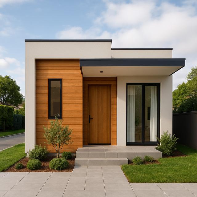 8 Desain Rumah 6x10 Atap Datar, Tampil Kekinian dan Fungsional
