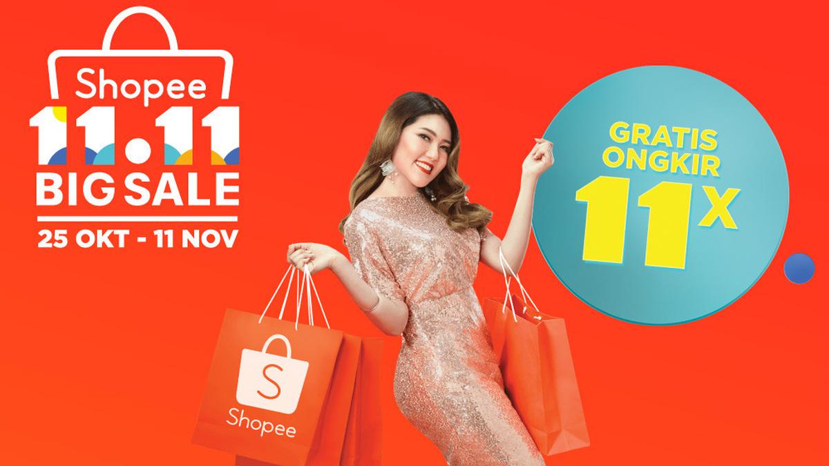 Shopee 11.11 Big Sale, Puncaknya Promo Besar-besaran untuk Para ...