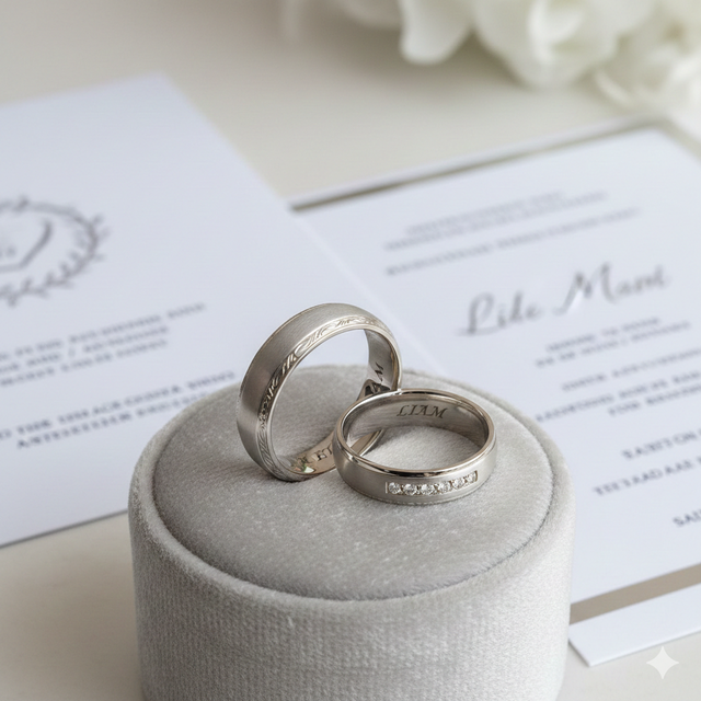 7 Model Cincin Nikah Ukir Nama Terbaru 2026 yang Elegan dan Penuh Makna