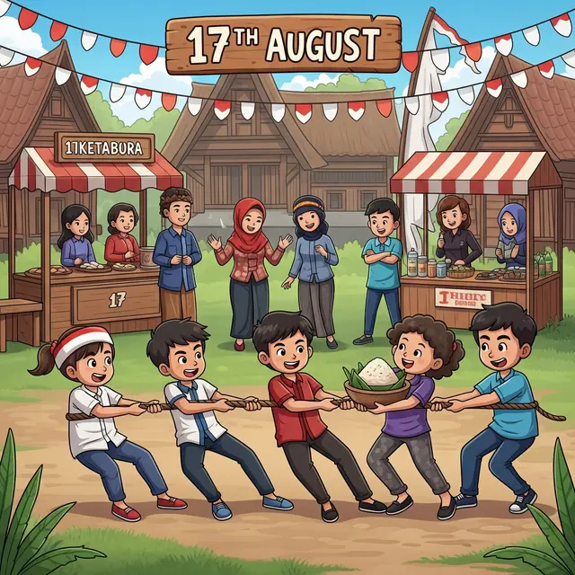 55 Referensi Lomba 17 Agustus Paling Seru dan Meriah untuk Rayakan Kemerdekaan - Hot Liputan6.com