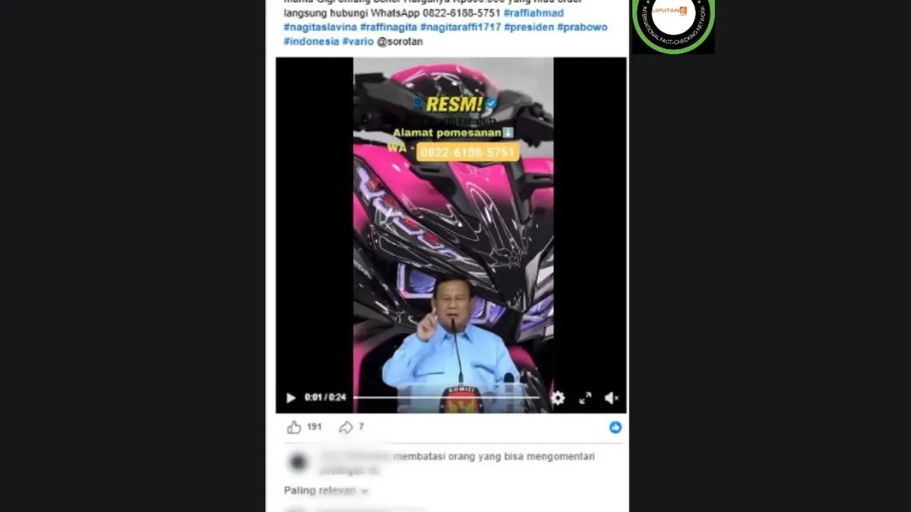 Hoaks Promo Motor Murah Mencatut Pejabat Jadi Jebakan Penipuan, Simak ...