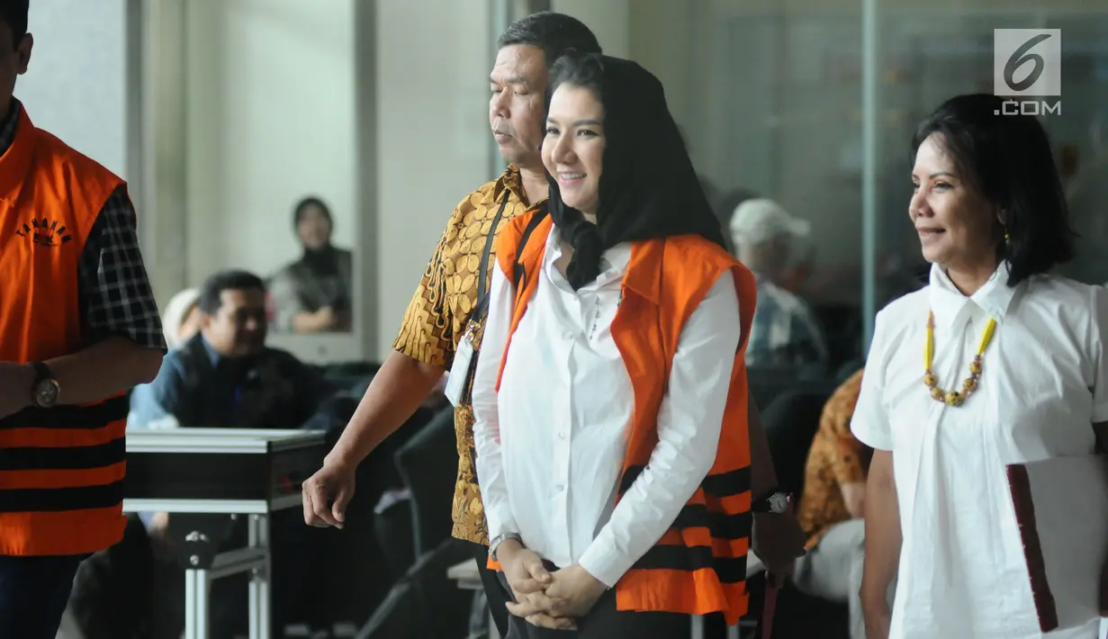 FOTO: Dugaan TPPU, Rita Widyasari Jalani Pemeriksaan Perdana - Foto Liputan6.com
