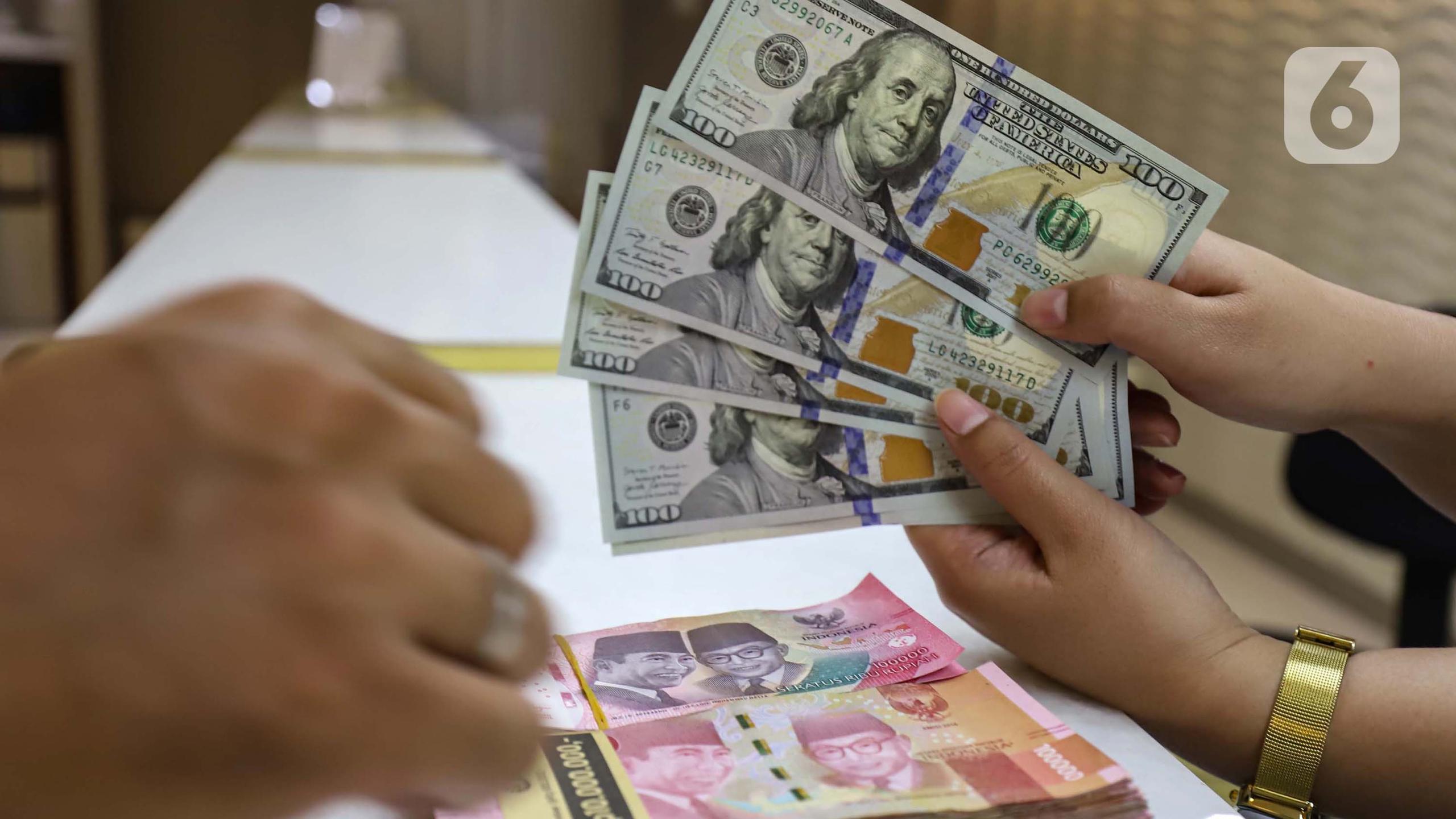 Kurs Dolar AS Turun Tipis, Simak Prediksi Gerak Rupiah Hari Ini