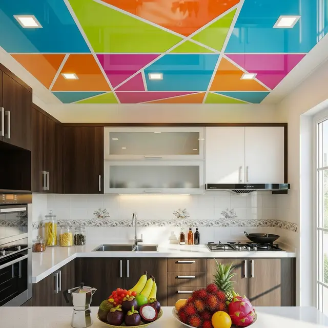 9 Model Dapur Plafon PVC, Interior Tampak Modern dan Estetik - Hot ...