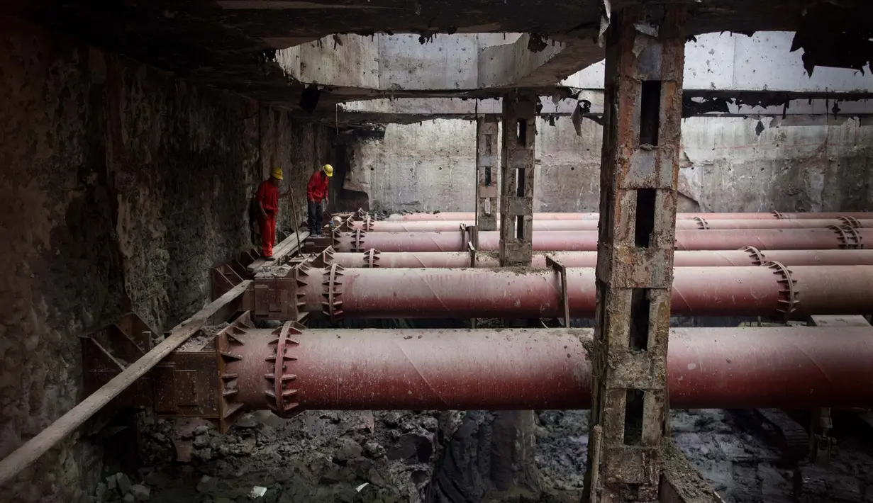 China Lanjutkan Proyek Jalur Kereta Terpanjang di Dunia - Foto Liputan6.com