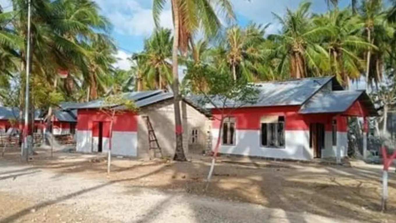 Menengok Kampung Merah Putih di Desa Paling Selatan Indonesia