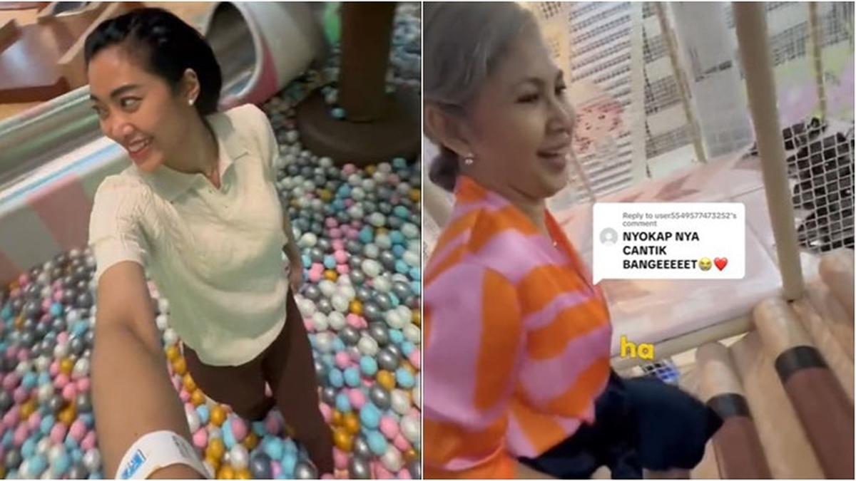 6 Potret Widi Vierratale Ajak Orangtua Main ke Playground, Sang Ibu ...