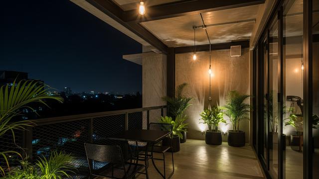 8 Model Balkon Rumah ala Kafe, Nyaman dan Estetik untuk Santai Sore