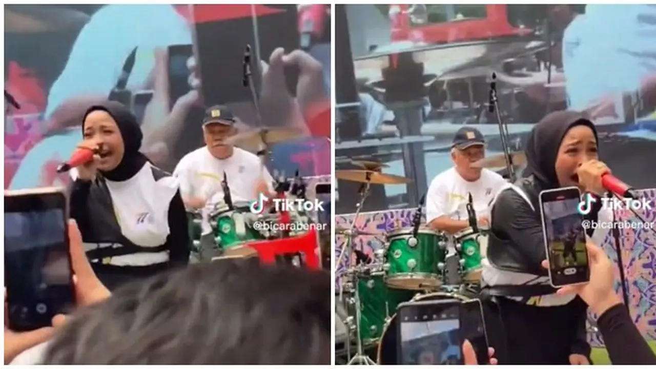 Keren, Aksi Menteri Basuki Hadimuljono jadi Drummer Band Kotak Ini Curi Perhatian - Hot Liputan6.com