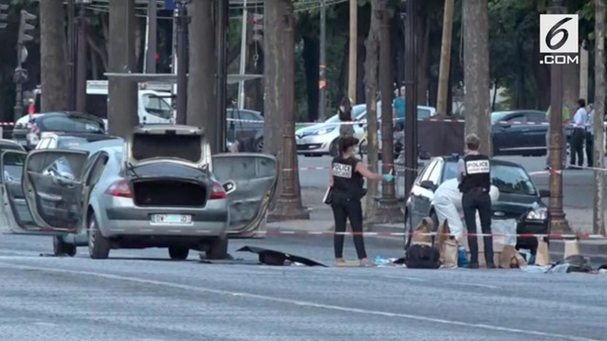 Paris Pasca-Ledakan Mobil