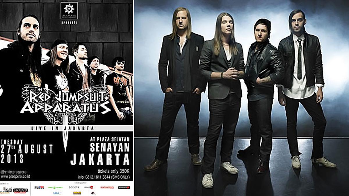 The Red Jumpsuit Apparatus Siap Manggung di Jakarta - ShowBiz Liputan6.com
